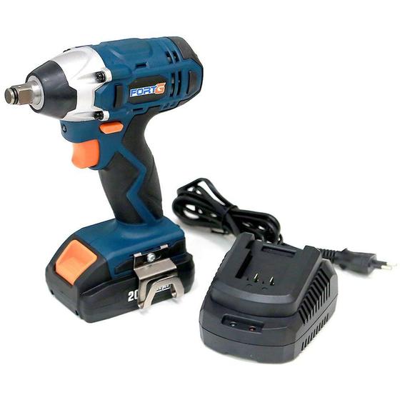 Chave de Impacto Elétrica 1/2 Pol. 350Nm à Bateria 20V com Carregador ...