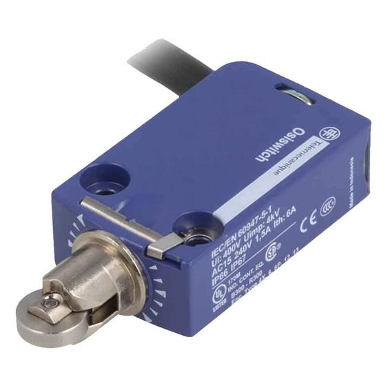 Chave Fim De Curso 1NA+1NF Pistão Com Roldana De Aço Com Cabo De 1 ...