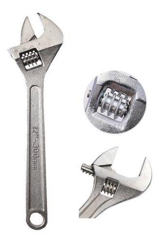 Chave Inglesa Ajustável 12 Polegadas Reforçada Com Regulagem - Bogu ...