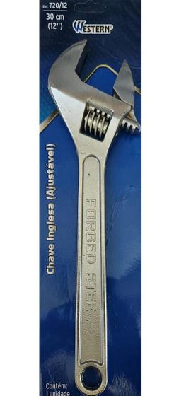 Chave Inglesa Ajustável 12 Polegadas Reforçada Com Regulagem - Western ...