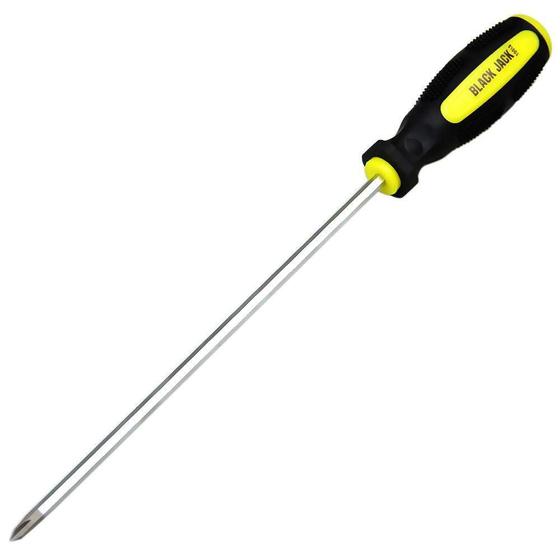 Chave Phillips com Cabo Emborrachado PH1 5 x 200 mm - BLACK JACK ...
