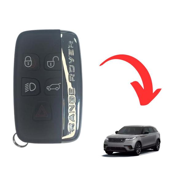 Chave Range Rover Velar Presença Carcaça Oca 5 Botões - Carcaça de ...