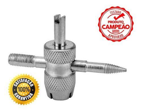 Chave Saca Válvula De Pneu, Extrator De Núcleo - TEC METAL - No Magalu ...