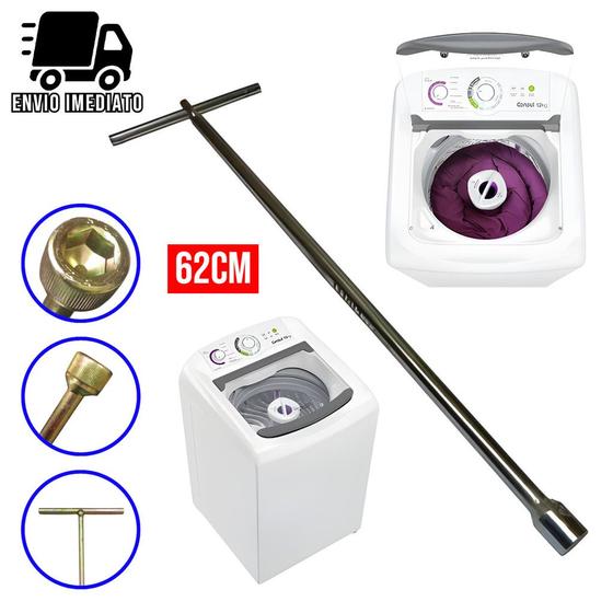 Chave T 10mm Maquina de Lavar Longa 62cm Agitador Brastemp Electrolux ...