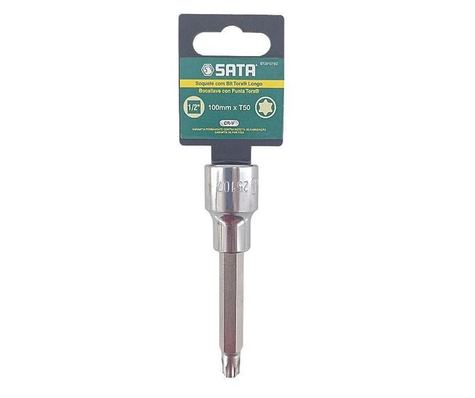 Chave Torx T50 Soquete De 1/2 Com Bit 100mm Longo Sata - Chave Manual - Magazine Luiza