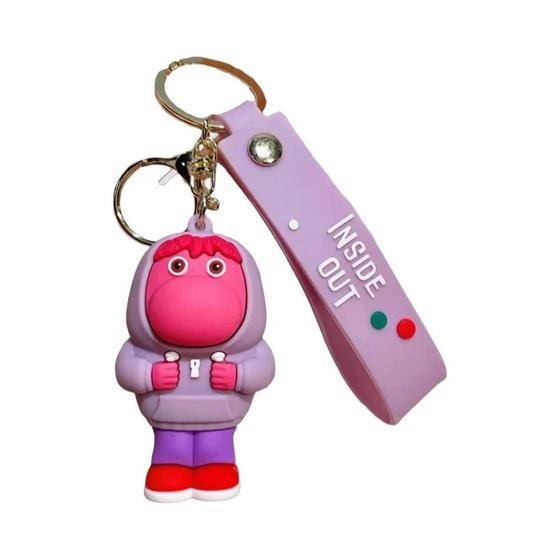 Chaveiro Anime 3D Brain Agent Team Inside Out - Figura de Ação ...