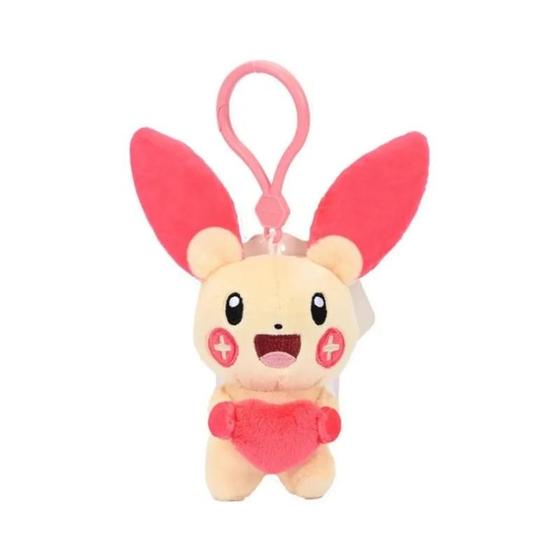 Chaveiro De Pelúcia Kawaii Pokémon Jigglypuff Plusle Minun Clefairy Togepi Mimikyu Para Mochila ...
