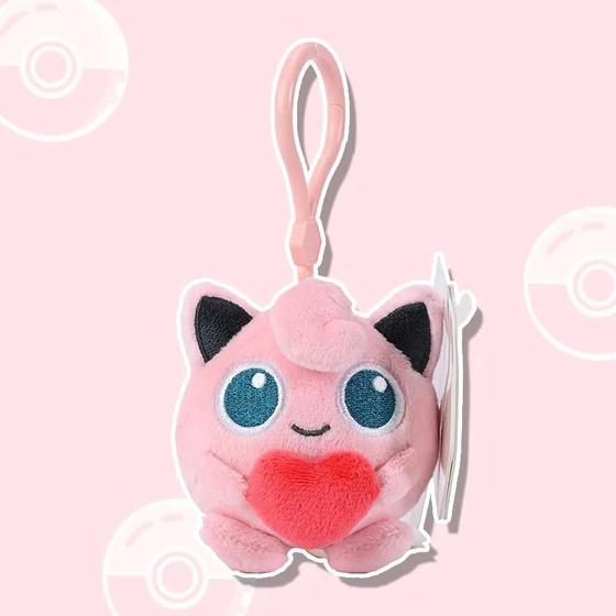 Chaveiro De Pelúcia Pokémon Kawaii, Jigglypuff Plusle Minun Clefairy Togepi Mimikyu Mochila ...