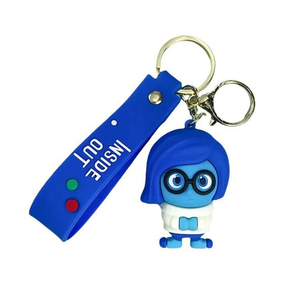 Chaveiro de Silicone Disney - Personagens Divertidamente - Inside Out 2 ...