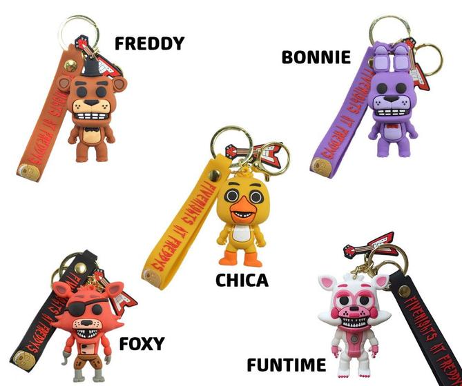 Chaveiro five nights at freddys fnaf 3d - Chaveiro - Magazine Luiza