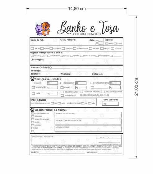 Check list Banho e tosa - afpet - Bonecos - Magazine Luiza