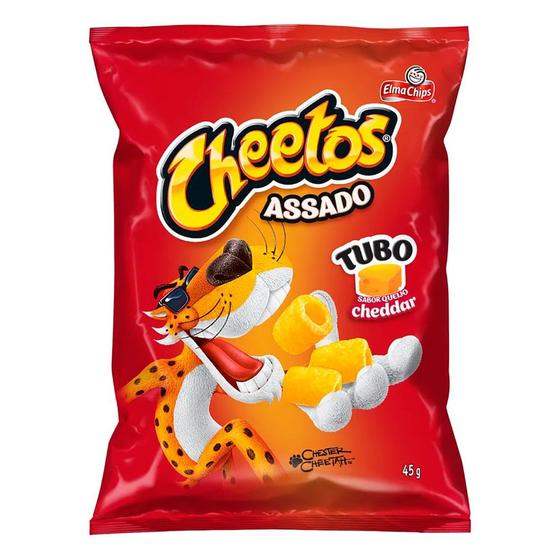 Cheetos Tubo Elma Chips Sabor Queijo Cheddar 45g - Cheetos - Magazine Luiza