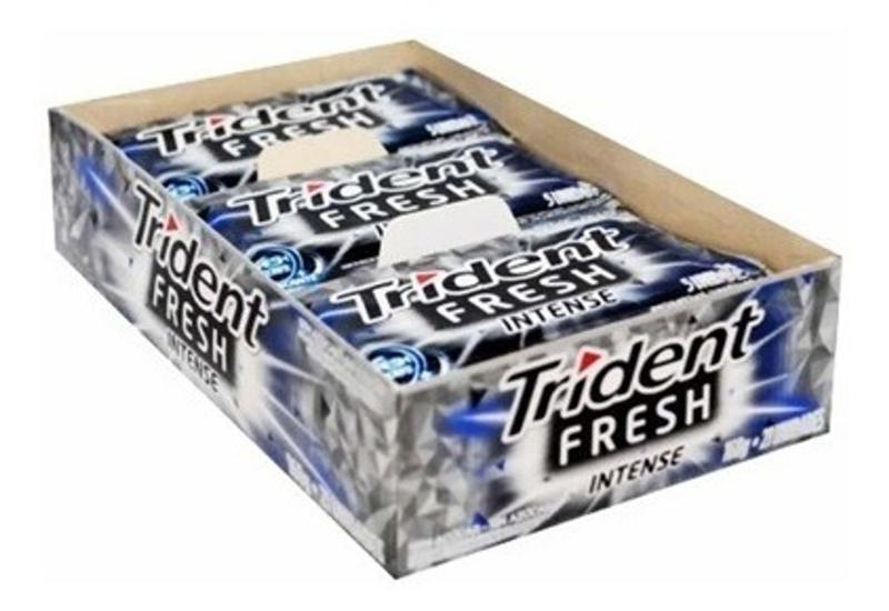Chicle Trident Sabores Display com 21 Unidades - Chicletes e Gomas ...