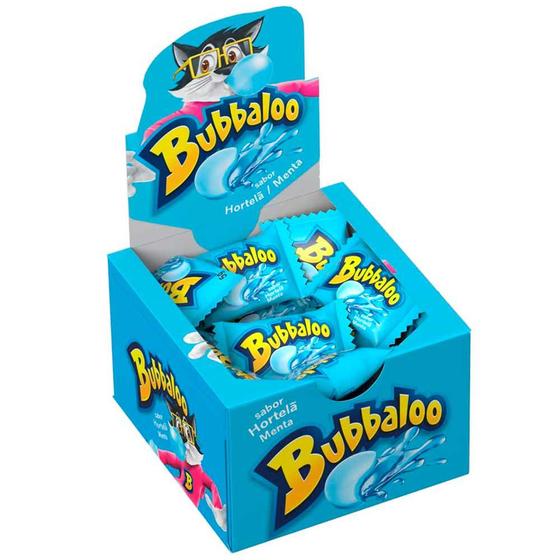 Chiclete Bubbaloo Hortelã c/60 - Adams - Chicletes e Gomas - Magazine Luiza