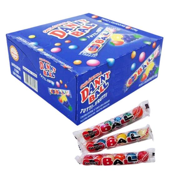 Chiclete Danny Ball Tutti Frutti Com 18 unidades - Danny - Chicletes e ...