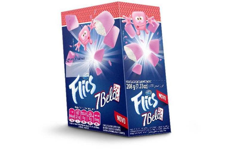 Chiclete Flics 7 Belo Com 12 - Arcor - Chicletes e Gomas - Magazine Luiza