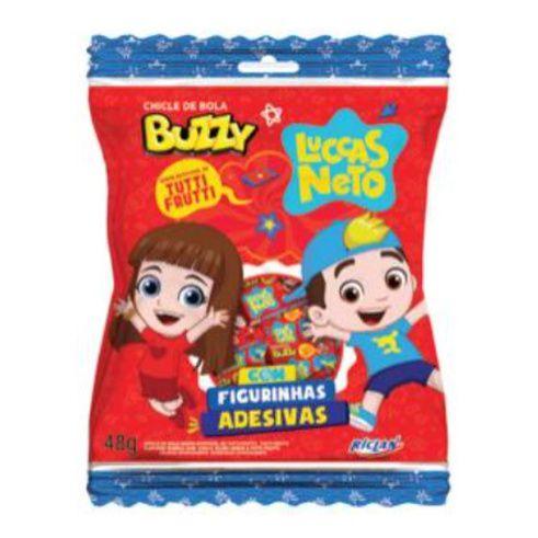 Chiclete Luccas Neto Buzzy Tutti Frutti Pacote C/12unid - 48g - RICLAN ...