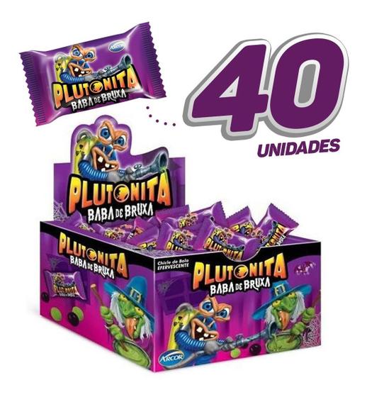 Chiclete Plutonita Baba De Bruxa Display C/40 Un.- Arcor - Chicletes e ...