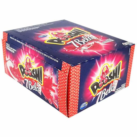 Chiclete Poosh 7 Belo Framboesa 200g Arcor - Chicletes e Gomas ...
