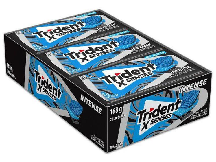 Chiclete Trident 5s Fresh 21 Pacotes - 5 Unidades 8g - Chicletes e ...