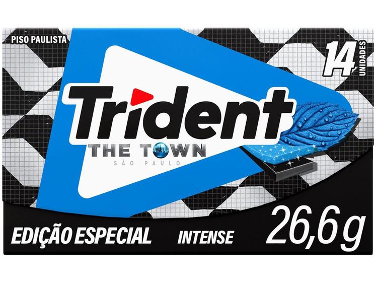 Chiclete Trident Intense 14 Unidades 25,2g - Chicletes e Gomas ...