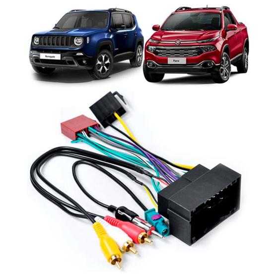 Chicote Conector Som Cd E Dvd Jeep Renegade Bravo Toro Punto - EXPEX ...