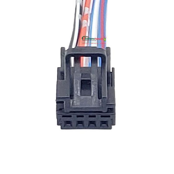 Chicote Plug Conector Vidro Elétrico Gol G5 Fox Cor Preto - MG ...