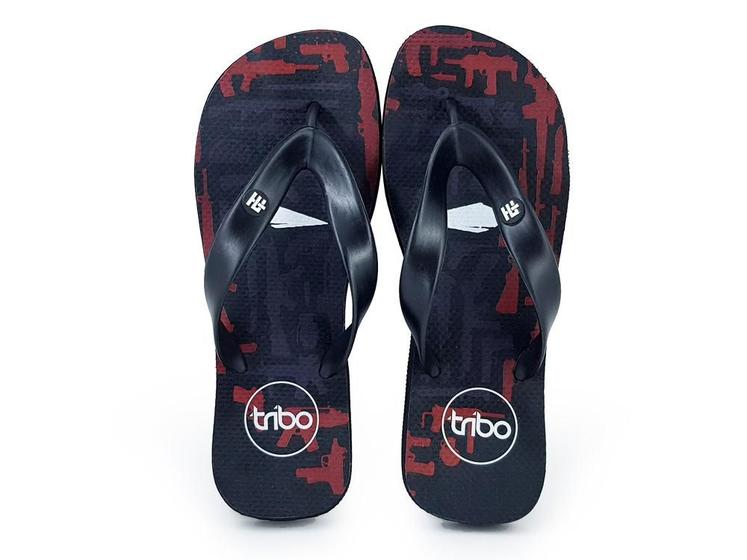 Chinelo de Borracha Macia Masculino Colorido Dia a Dia - Tribo dos ...