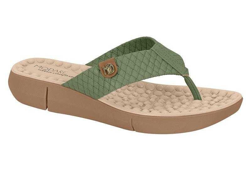 Chinelo Feminino Modare Ortopedico Massageador Bolinhas - Chinelo ...