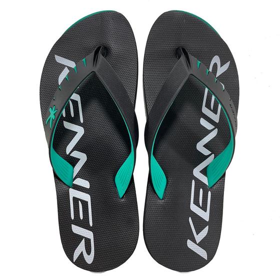 Chinelo Kenner Red High HOK Masculino - Preto e Verde - Chinelo Esportivo - Magazine Luiza