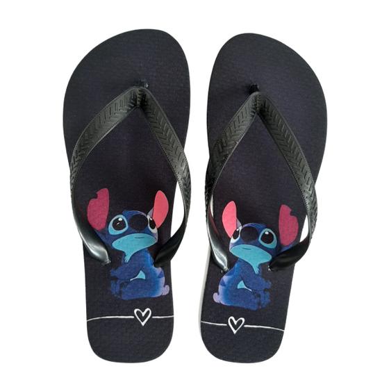 Chinelo Lilo Stitch Feminino Sublimação Solado de Borracha - Florêncios ...