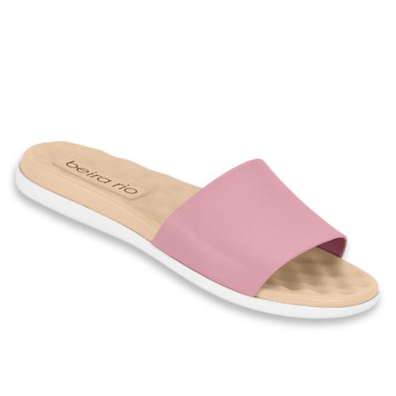 Chinelo Slide Feminino Rasteira Beira Rio Napa Original Ultra Conforto ...