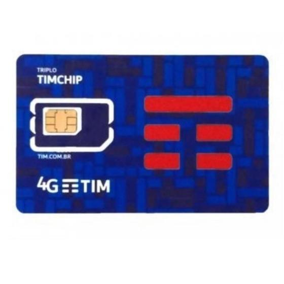 Chip Tim 4g Pré-pago Para Qualquer Ddd - Chip de Celular - Magazine Luiza