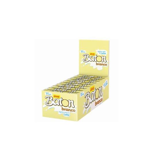 Chocolate Baton Branco Garoto 30 un de 16g cada - Chocolate Baton ...
