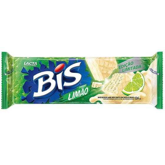 Chocolate Bis Limão c/20 - Lacta - Bis - Magazine Luiza