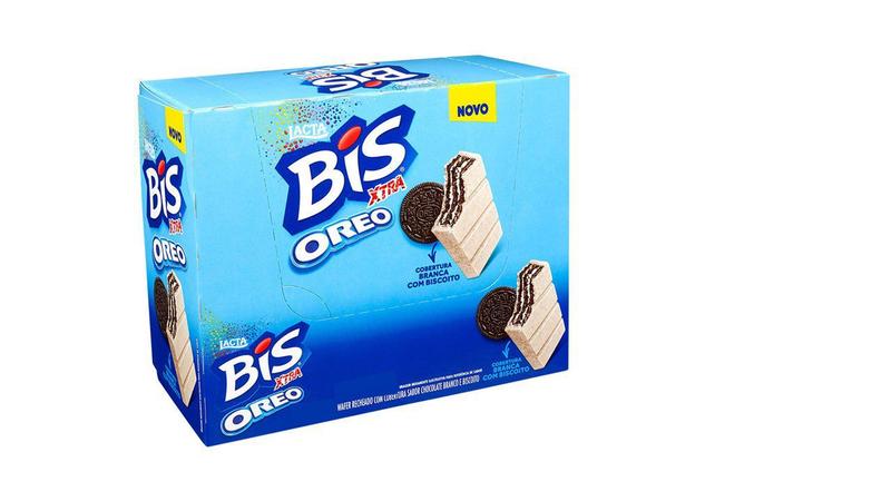 Chocolate Bis Xtra 24X45g Oreo - Lacta - Chocolate / Barra de Chocolate ...