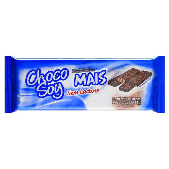 Chocolate Choco Soy Mais à Base de Soja Sem Lactose 62g - Bebida de ...