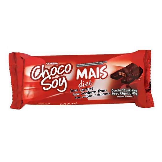 Chocolate Choco Soy Mais Diet 69g - Chocolate / Barra de Chocolate ...