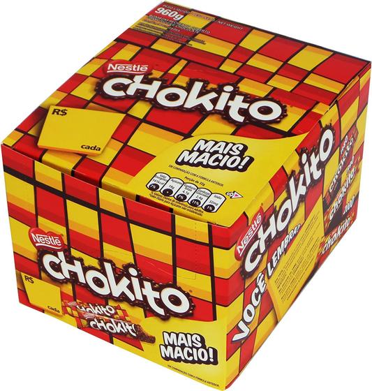 Chocolate Chokito Caixa C/30 Unidades - Nestle - Chocolate / Barra de ...