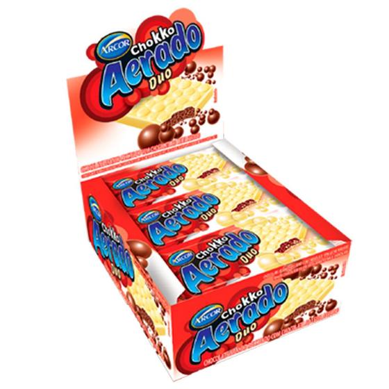 Chocolate Chokko Aerado Duo 15x30g - Arcor - Alimentos - Magazine Luiza