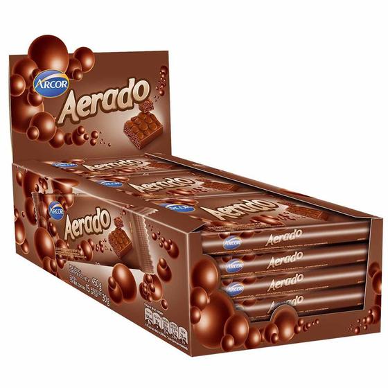 Chocolate Chokko Aerado Leite 30g c/15 - Arcor - Chocolate / Barra de ...