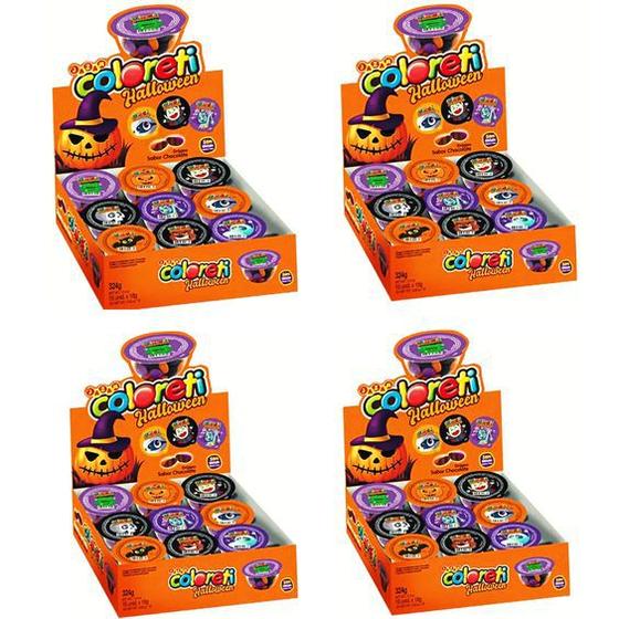 Chocolate Coloreti Jazam Halloween Cores Sortidas 4 Displays ...