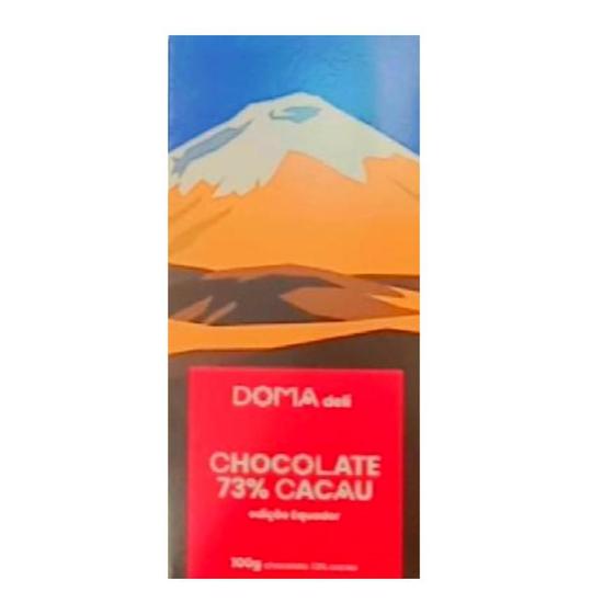 Chocolate Doma Deli 73% edição Equador 100g - Importado da Itália ...