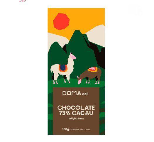 Chocolate Doma Deli 73% Peru - Importado da Itália - Chocolate / Barra ...