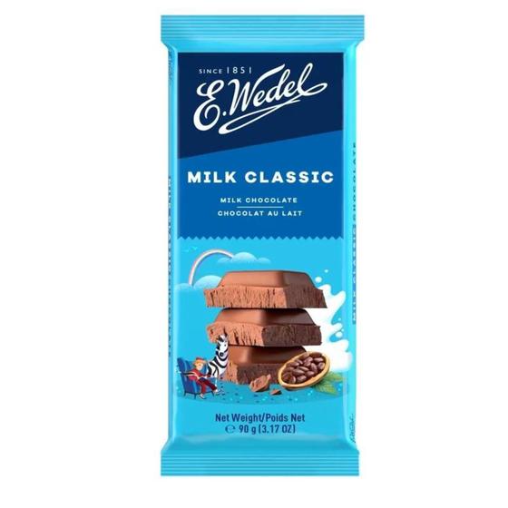 Chocolate E. Wedel ao Leite Clássico 90g - E.WEDEL - Chocolate / Barra ...