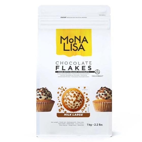Chocolate Flakes - Milk Large - Chocolate Belga Ao Leite em Flocos ...