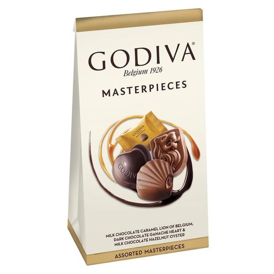 Chocolate Godiva Masterpiece Bag Assorted 142g - Chocolate / Barra de ...