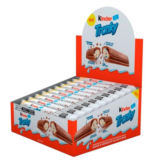Chocolate Kinder Tronky Wafer 18g Caixa 10un Ferrero 180g - Chocolate ...