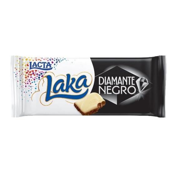 Chocolate Lacta 90G Laka Diamante Negro - Mondelez - Chocolate / Barra ...