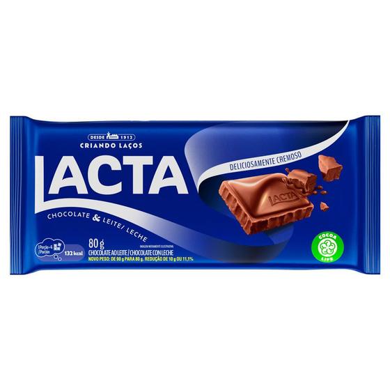 Chocolate Lacta Ao Leite 80g - Chocolate / Barra de Chocolate ...